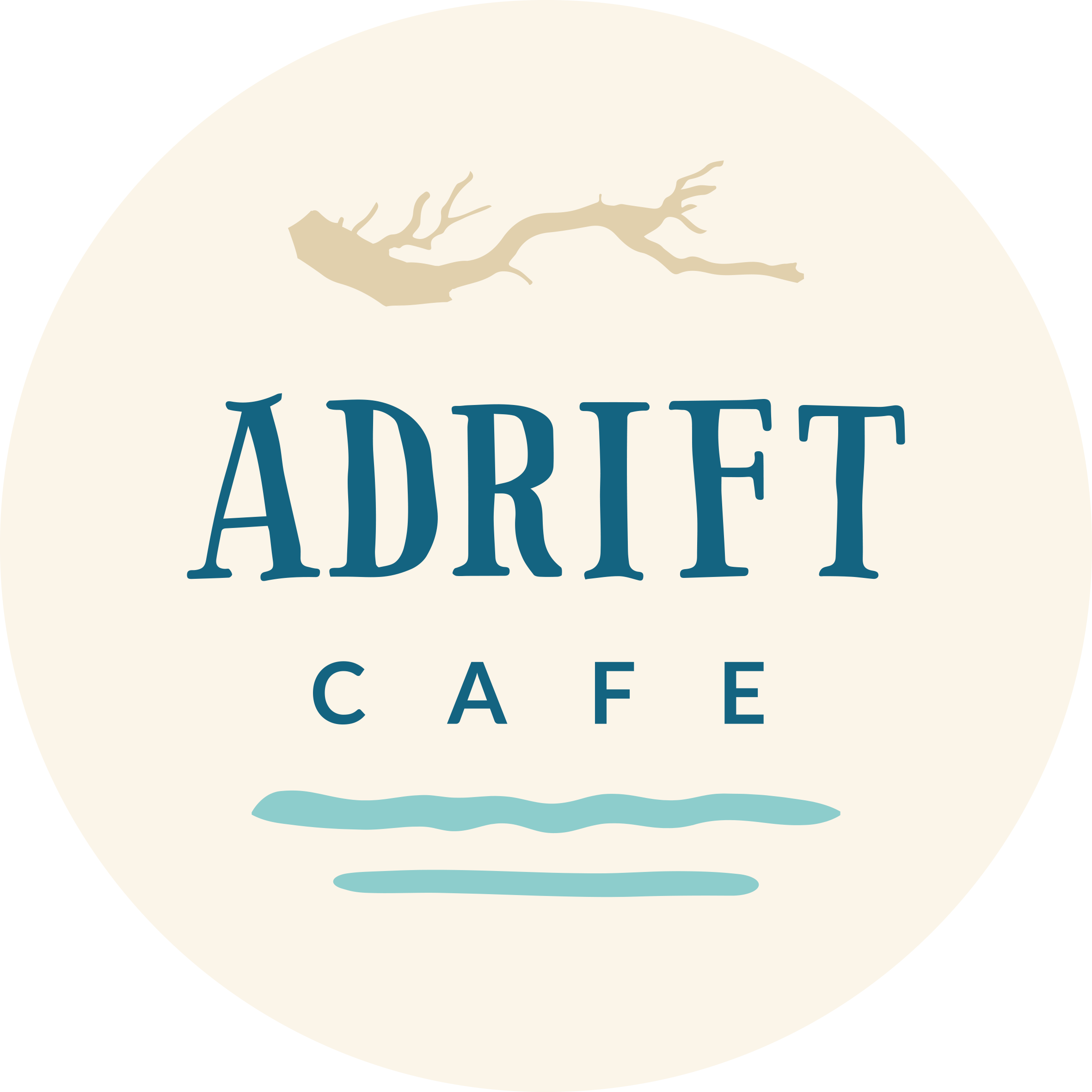 Adrift Cafe logo